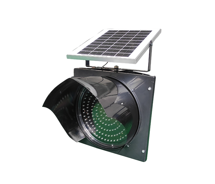 Solar Traffic Warning Light | Solar-Powered Road Safety Signals